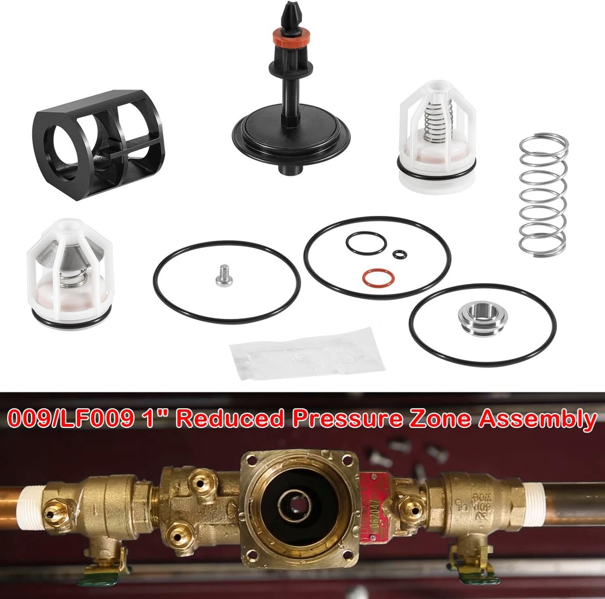 Compressor Regulator Repair Kit Watts 009M2 Total Repair Kit - Complete ...