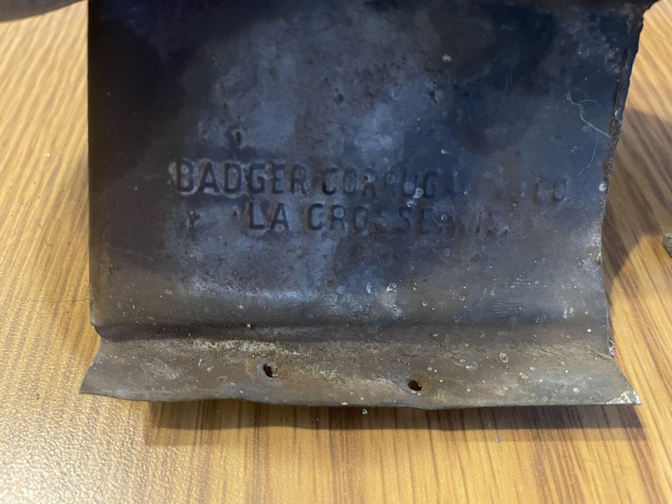 Set Of 2 Vintage Galvanized Roof Ridge Ball End Cap Finial 3 1/2 Inch ...