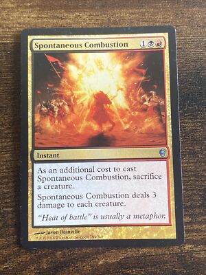 Spontaneous Combustion (194) Conspiracy MTG Magic The Gathering L1031 ...