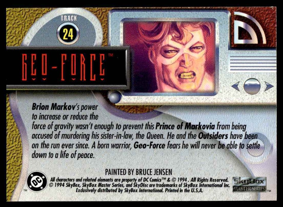 1994-95 Skybox DC Geo-Force #24 | eBay