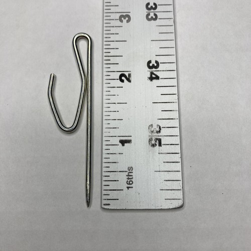 14 Kirsch Drapery Hooks Pin On For Hanging Traverse Curtain Rods 2.75 ...