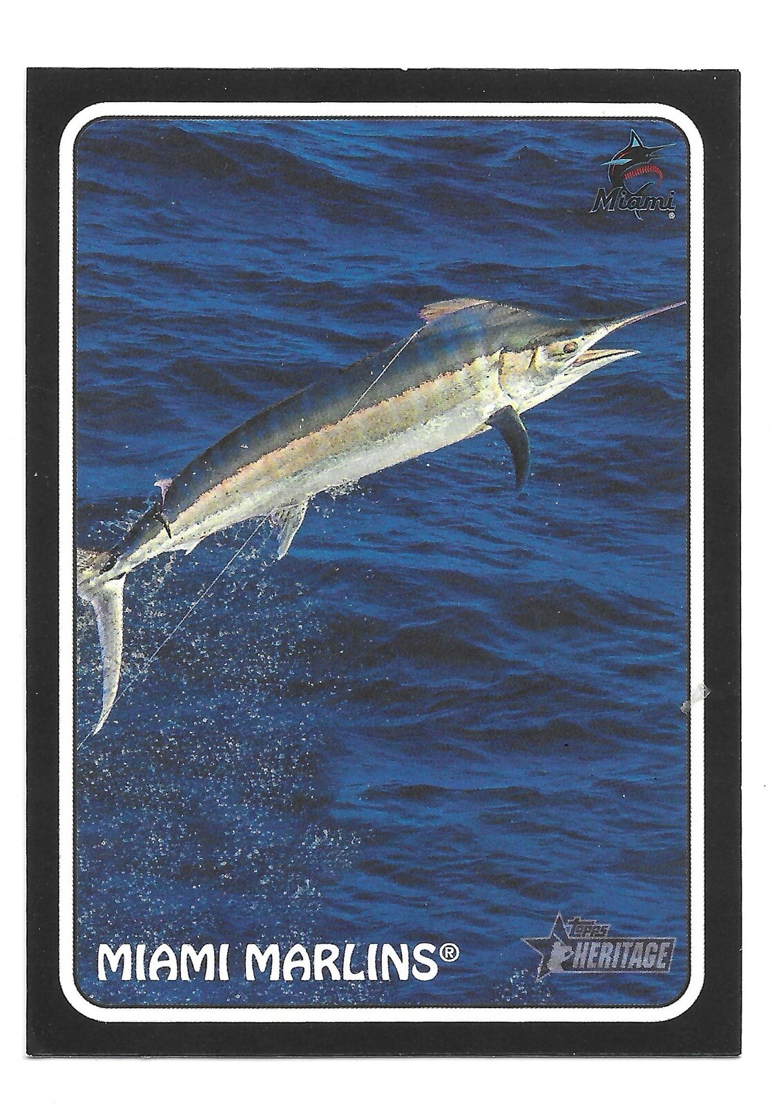 2024 Topps Heritage Miami Marlins 1975 Topps Zoo’s Who Stick-Ons 75Z-6 ...