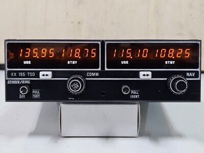 PERFECT BENDIX KX155, 14 V, P/N 069-1024-00 NAV/ COM RADIO VOR/LOC. | eBay
