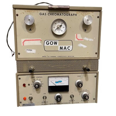 GOW MAC Gas Chromatograph Series 150 Thermal Conductivity Detector ...