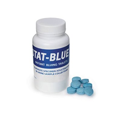 100 Stat-Blue Toilet Bluing Anti Adulteration Tablets | eBay