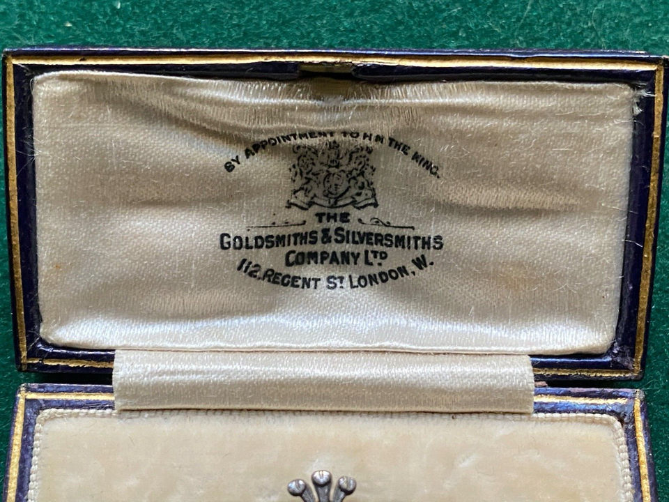 Antique British Royal Gift Goldsmiths Prince Wales King Edward VIII ...