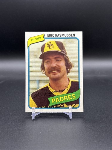 1980 Topps #531 Eric Rasmussen San Diego Padres NM+ | eBay