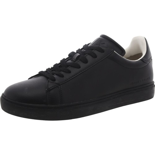 AX Armani Exchange Mens Black Running & Training Shoes 8 Medium (D ...