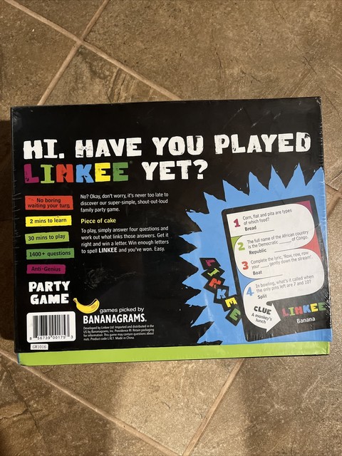 Linkee Trivia Quiz Board Game 4 Little Questions 1 Big Link 100 ...