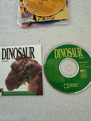 DINOSAUR SAFARI PC GAME 1993 MPC and Mac - Creative Multimedia | eBay