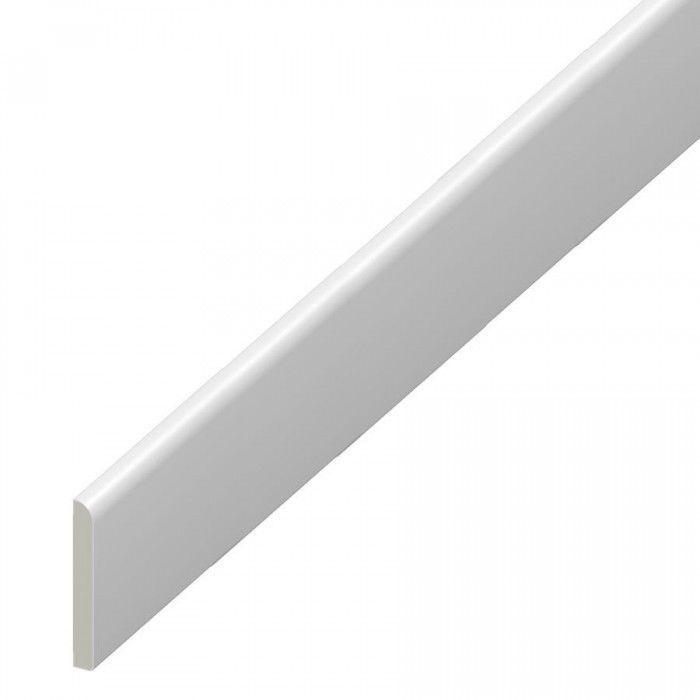 Upvc White and Coloured Trim 5m lengths. 20mm 25mm D 30mm 45mm 65mm ...