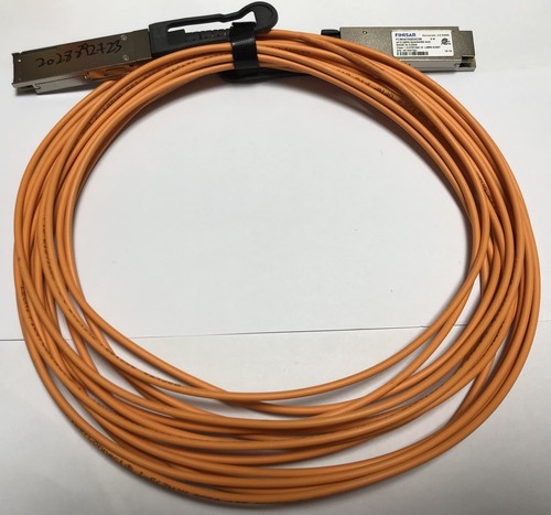 Finisar FCBN410QD3C08 QSFP QBPS AOC 4x10 Gbps SFP+ Active Optical 8M ...