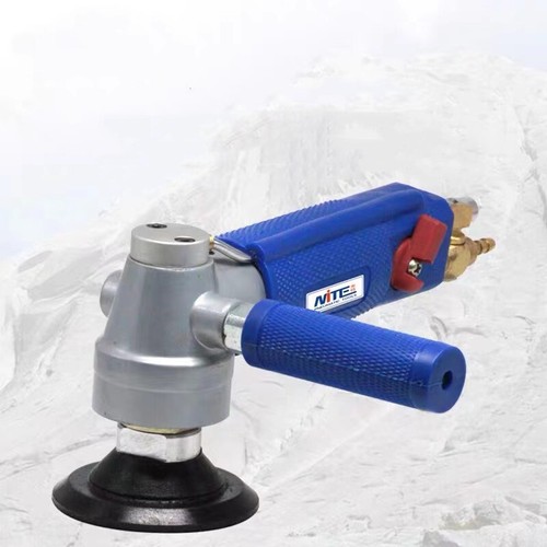 3 inch Water Jet Pneumatic Grinder Marble Jade Stone Floor Air Polisher ...