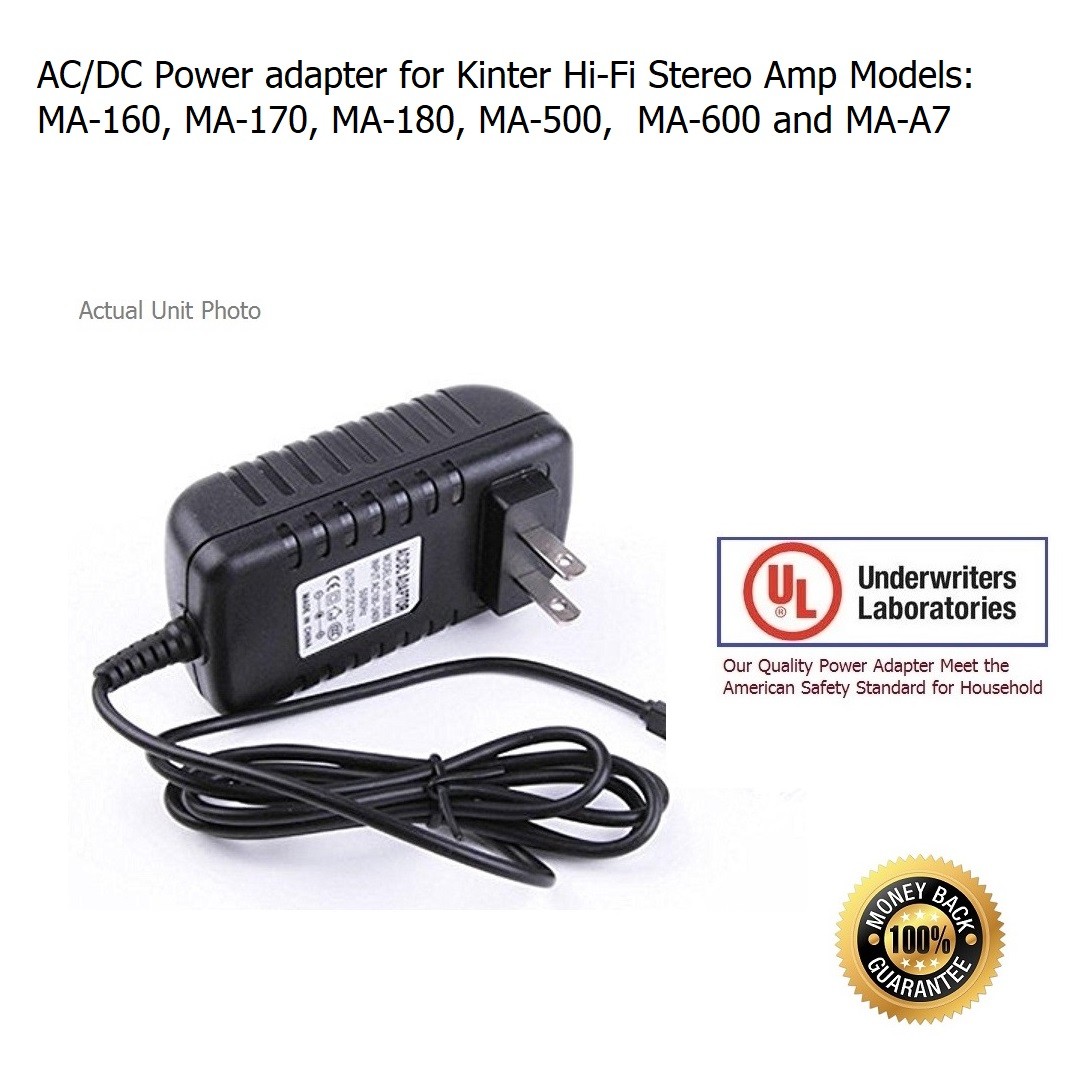 AC Power Adapter for Kinter MA-160 170, 180, 500, 600 & A7 Mini Amp | eBay