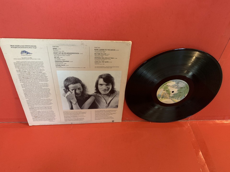 Brian Auger & Julie Tippetts - Encore - LP | eBay