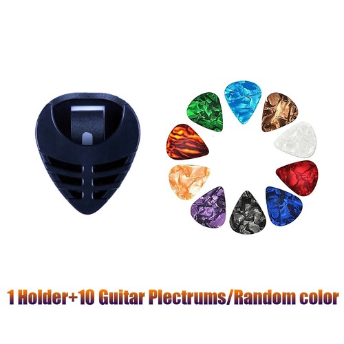 Plectrum Holder 10 Celluloid Guitar Picks Plectrum For Acoustic ...