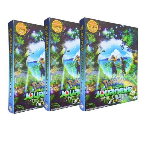 Complete Collection DVD Pokémon Journeys :The Series Vol.1-48End ...