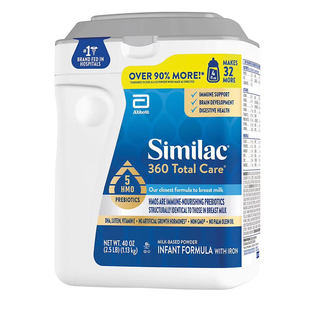 Similac 360 Total Care 40 oz Infant Formula Powder for sale online | eBay