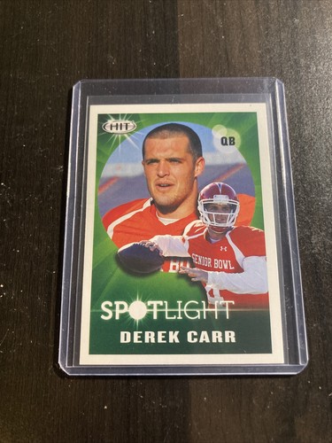 Derek Carr HIT SPOTLIGHT CARD #144 NFL 2014 T15-19 | eBay