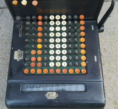 Cash Register, Adding Machines - Antique Burroughs