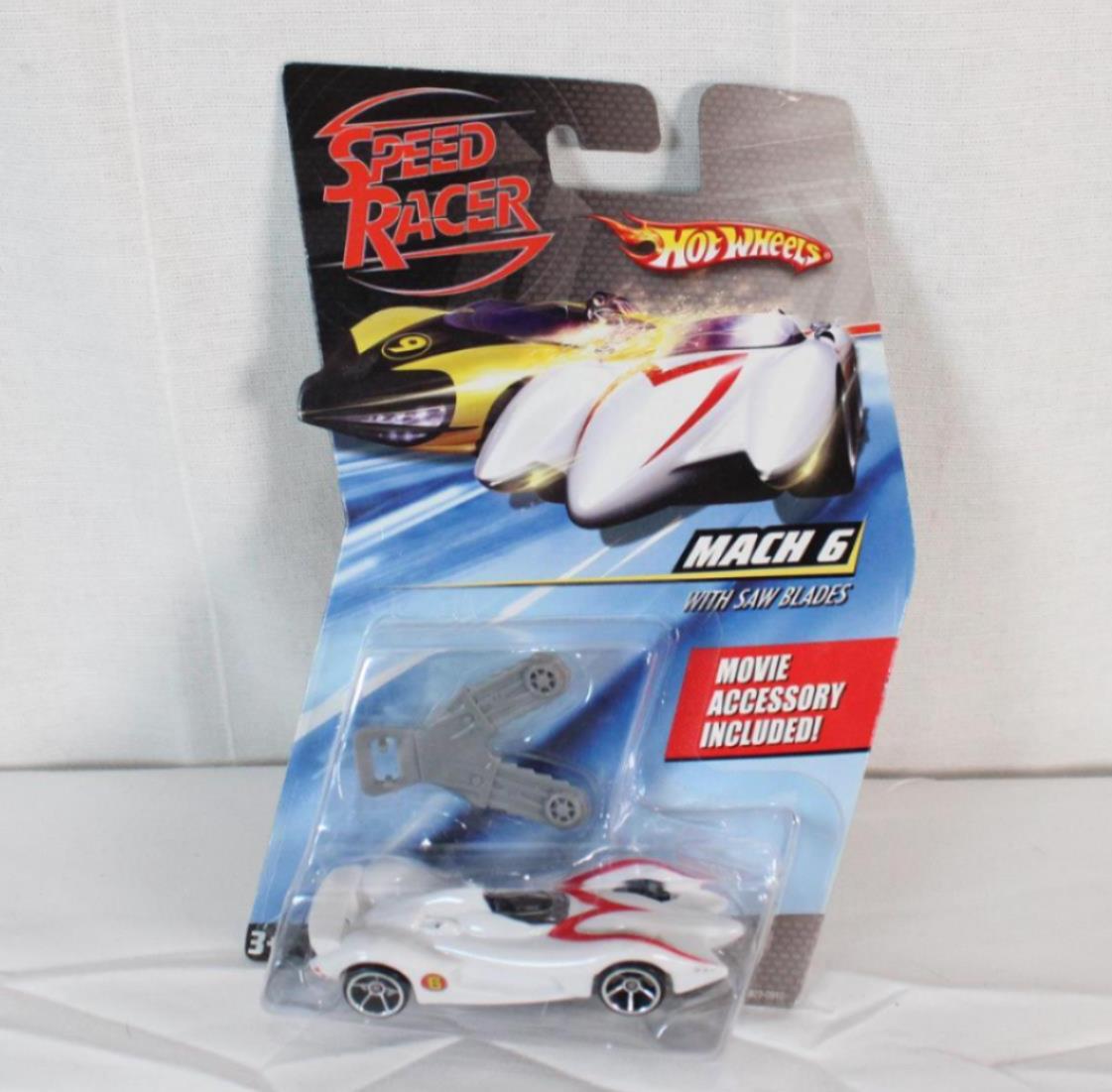 Hot Wheels Speed Racer Mach 6 W/Saw Blades 1:64 M5922-0910 New A311 | eBay
