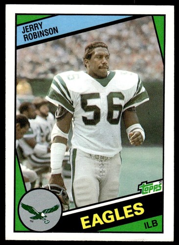 1984 TOPPS JERRY ROBINSON K PHILADELPHIA EAGLES #334 | eBay