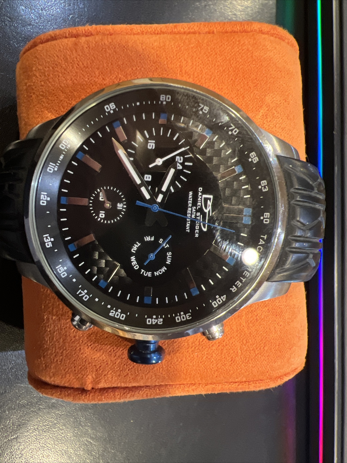 Men's Daniel Steiger Evolution Chrono Automatic Watch Tachometer 750 ...