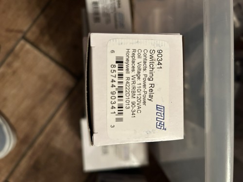 90341 Mars Switching Relay 110/120 Volt Coil Replace WR/RBM 90-341 ...