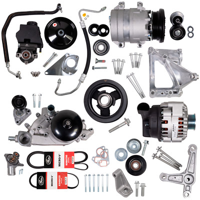 LS Swap LSX Complete LS1 F-Body Front Accessory Serpentine Drive Kit ...