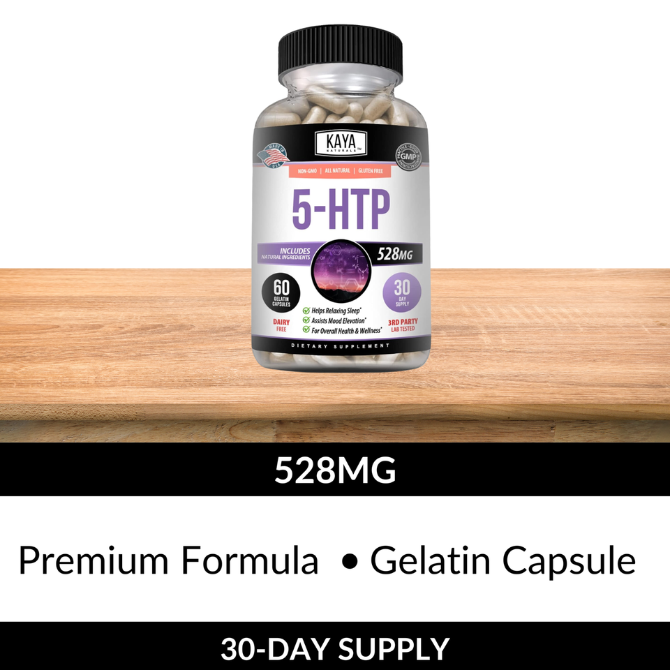 5-HTP 60ct Serotonin Support Sleep Aid Calm Stress Anxiety Relief ...