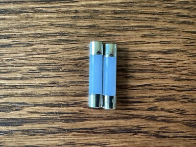 2 New Cool Blue 6V Frosted 360° Fuse Lamp LED Light Bulbs Sansui 6.3v ...