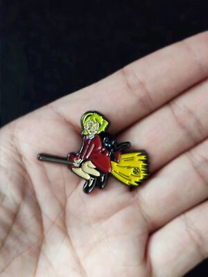 Kiki's Delivery Service witch Kiki and Jiji Pin Metal Badge Figure ...