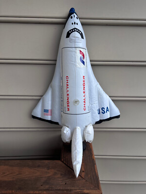 United States NASA Challenger Inflatable Space Shuttle Ship VTG Made In ...