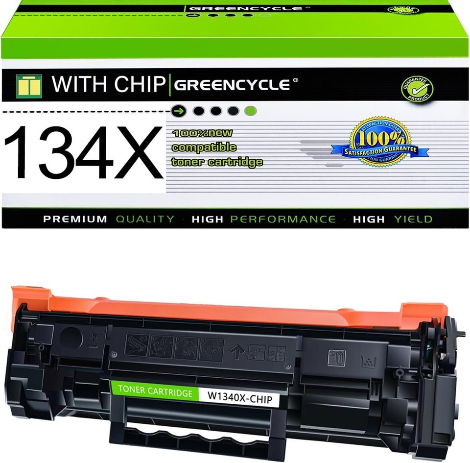 1-4PK 134X Toner Cartridge for HP W1340X Laser Jet M209dw M234dw ...