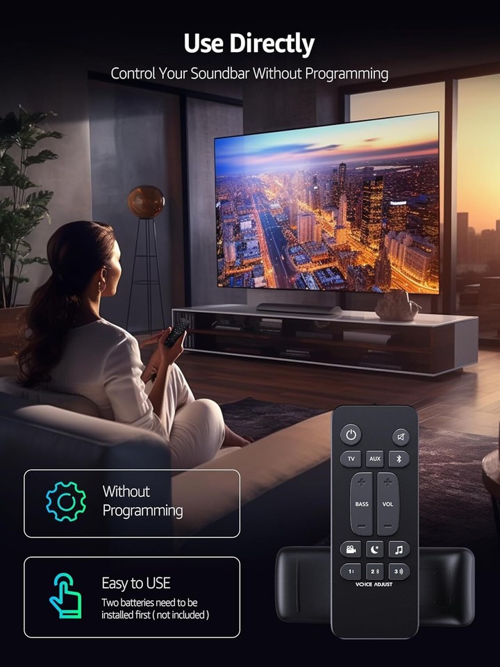 Remote Control For Polk Audio Signa S1, AM6214-A Signa S2,Signa S3 ...