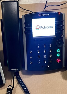 Polycom VVX 400 12-line HD VoIP Phone - Black | eBay