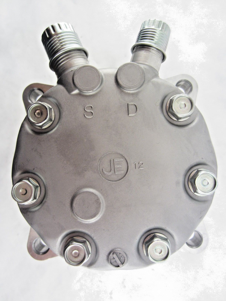 AC Compressor SD7H15 8230 Sanden type replacement with clutch 8PV 12V ...