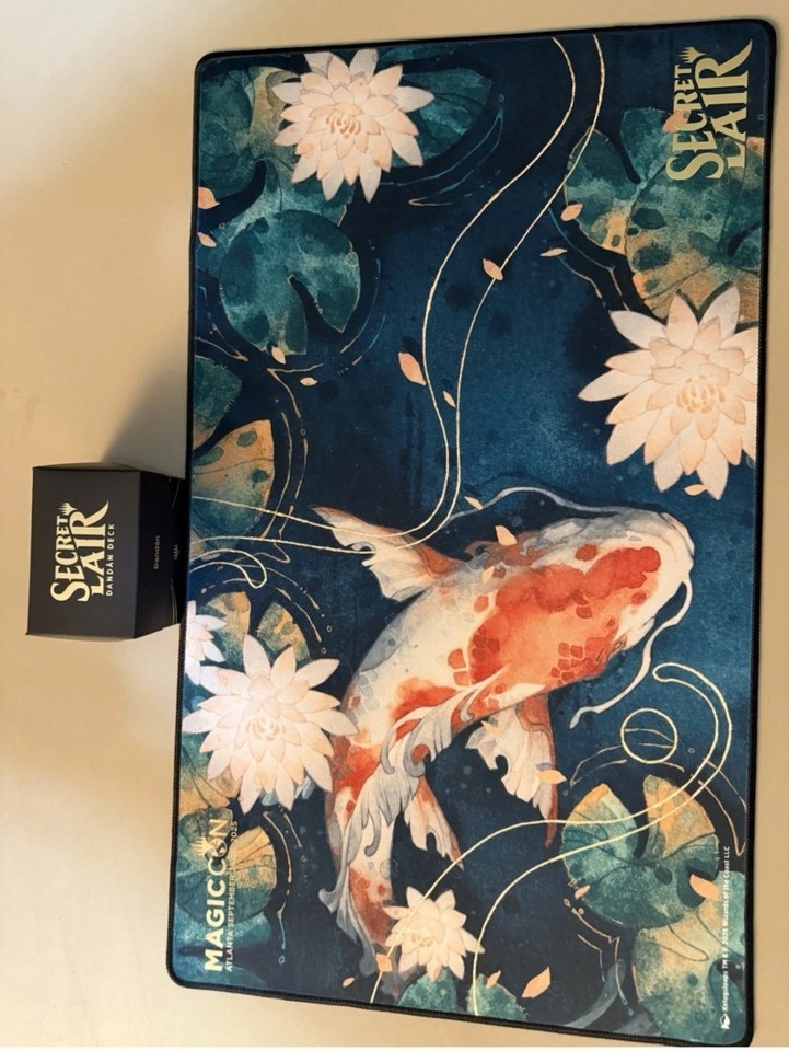 DanDan A.K.A Forgetful Fish Secret Lair Deck + DanDan playmat MagicCon ...