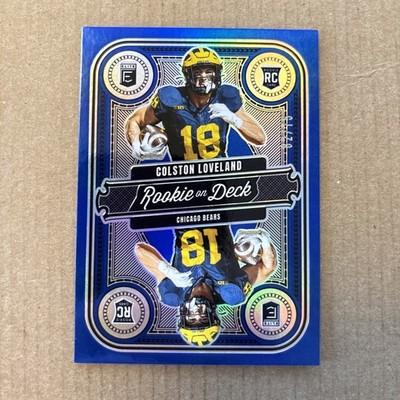 2025 Donruss Elite Colton Loveland Rookie On Deck Blue /75 | eBay