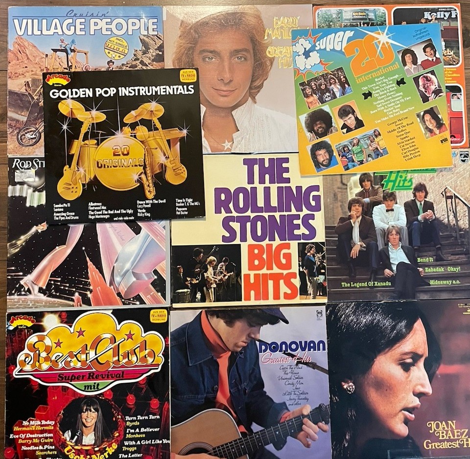 Schallplatten Sammlung - 47 LPs - 60ies / 70ies - Rock & Pop | eBay.de