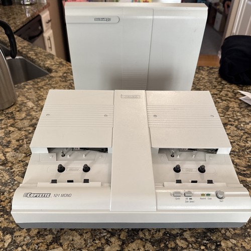 Telex Copyette Tape Copier Duplicator 1•2•1 Stereo Unit Cassette ...