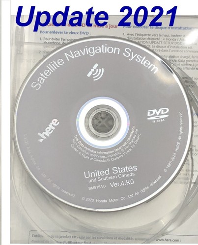 2021 White DVD Map Update for U.S with the Setup DVD disc | eBay