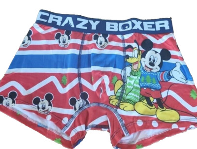 Men 2XL MICKEY MOUSE XMAS BOXERS NEW BY DISNEY combined posting welcome ...