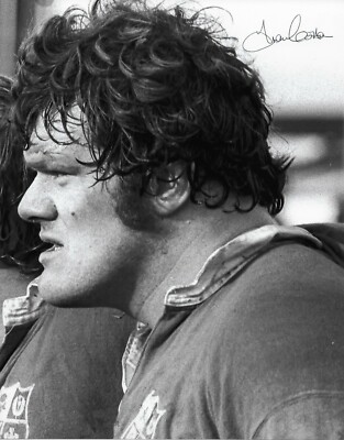 Great HAND SIGNED 10" x 8" photo (COA) Fran Cotton - Lions / England ...