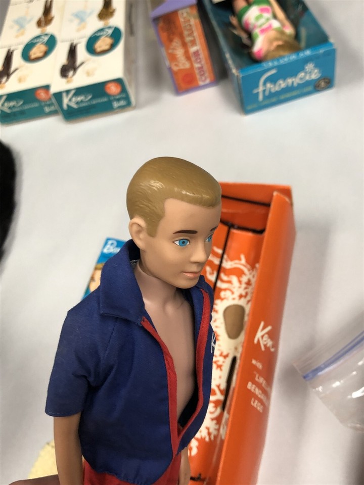 1960s MATTEL RARE BENDABLE LEG KEN MINT IN THE BOX | eBay