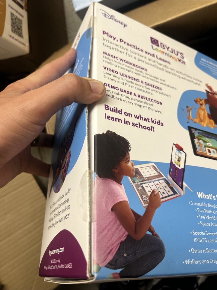 UNUSED Osmo - BYJU'S Learning Kit: Disney, Pre-K, Essential Edition ...