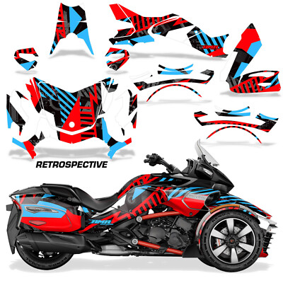 Roadster Graphics Decals Stickers For Can-Am Spyder F3-T RTRSPCTV R TL ...