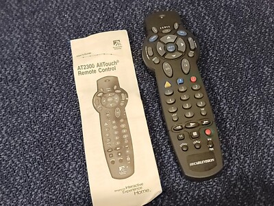 CABLEVISION AT2300 SCIENTIFIC ATLANTA MODEL 4001505 TELEVISION REMOTE ...