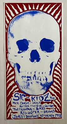 RARE Vintage SIC KIDZ PUNK Poster 80s | eBay
