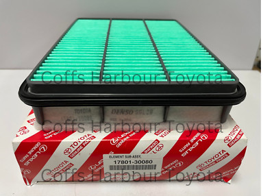 Genuine Toyota Air Filter - Prado 120/150 Series - 1780130080 | eBay ...